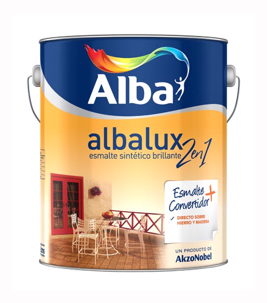 ALBALUX 2 EN 1 AMARILLO – 500 ML – Pintureria Econopint